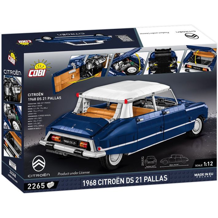 Citroen DS 21 Pallas 1968 (COBI-24348) \ Citroën \ Cobi.eu